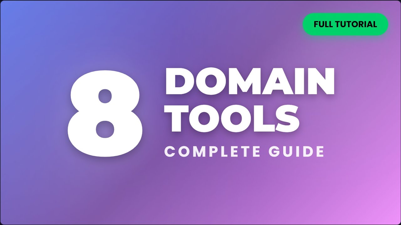 How to Find & Sell Available Domain Names in 2026 | DomainBFF Tools Tutorial