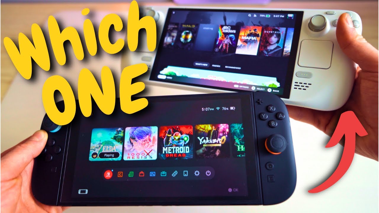 Switch 2 vs Steam Deck OLED (Which Handheld Do I Actually Use)