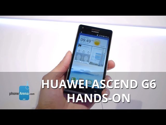 Huawei Ascend G6 hands-on: it has a premium look, but a cheap feel ...