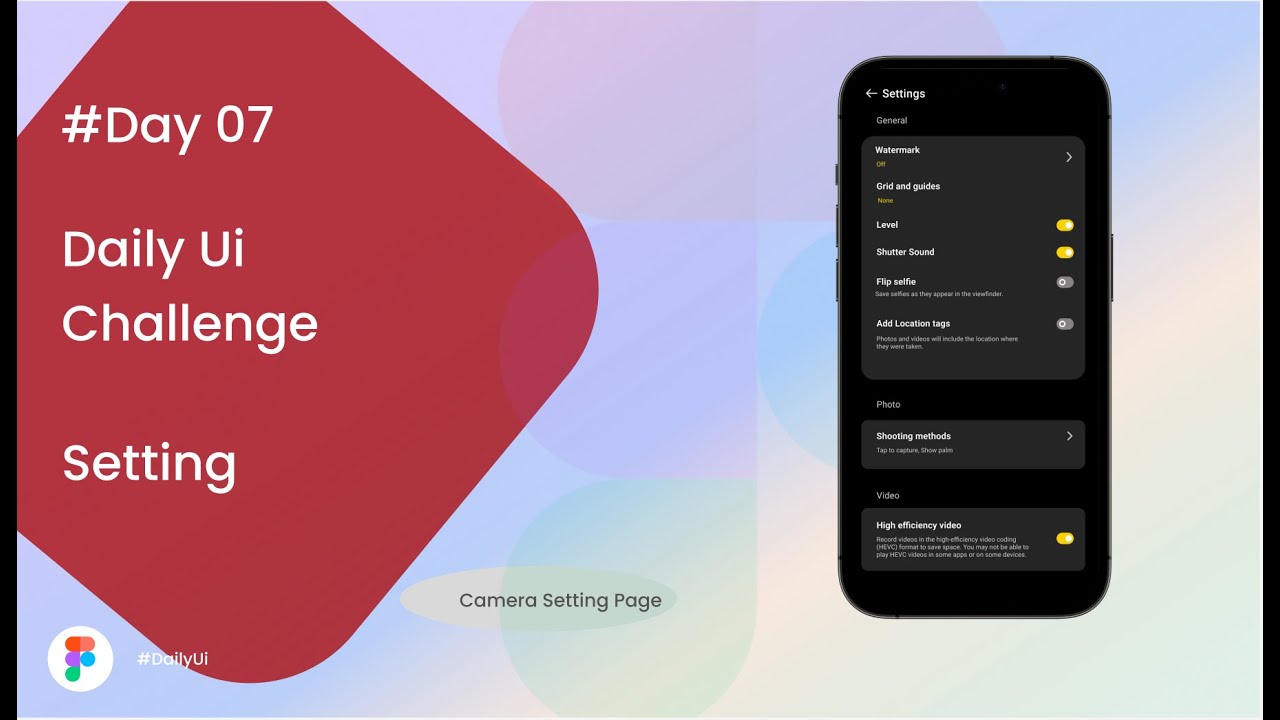 Daily ui Challenge Day 07 | Daily Ui Challenge #figma