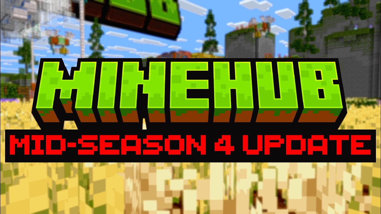 Minehub Season 4 Mid-Season Update - Custom Games, Balance Changes, and More!