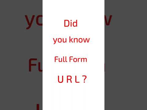 Understanding the Fullform of URL 🔥 #shorts