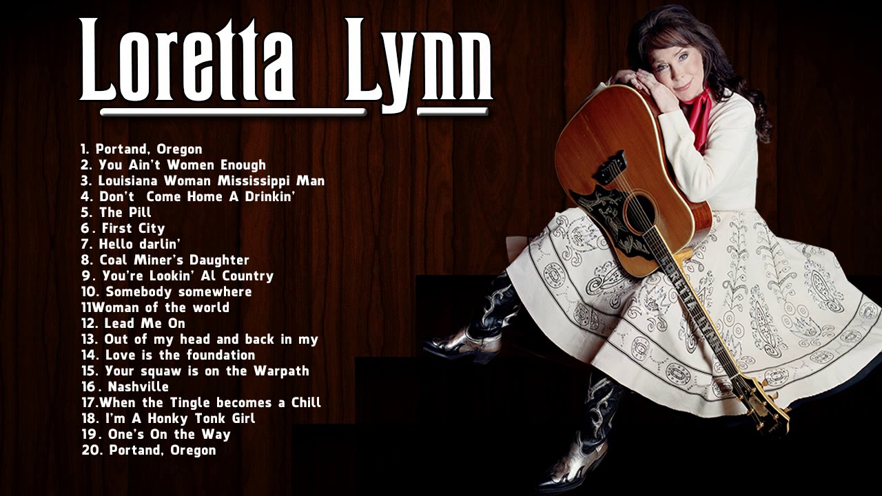 Loretta Lynn Greatest Hits (Full Album) - Loretta Lynn Best Country Music Songs
