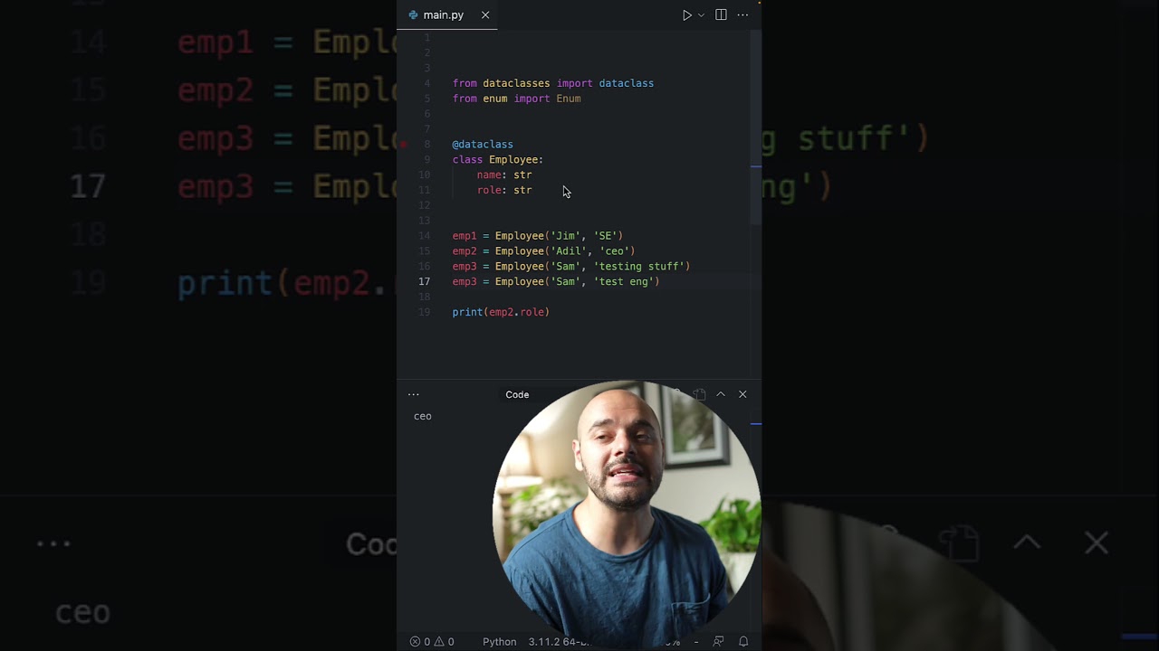 Python Enums are so OP! #python #programming #coding