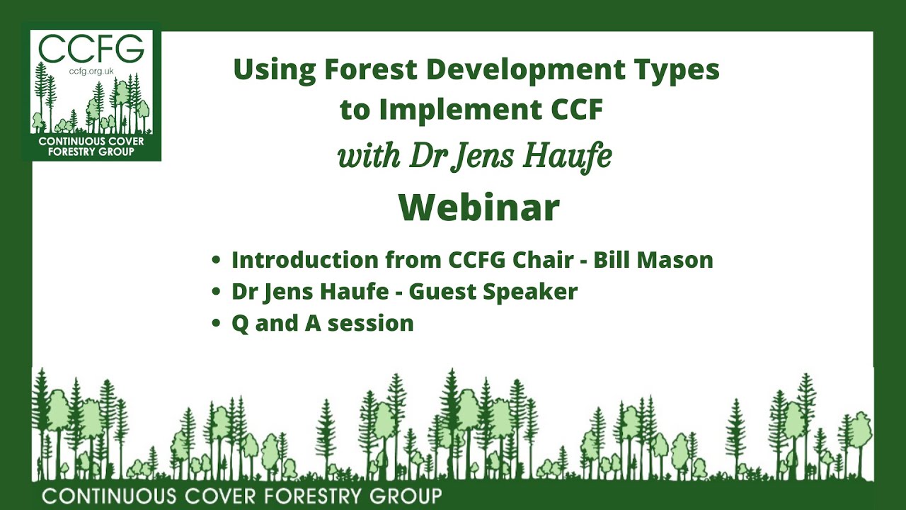 Using Forest Development Types to Implement CCF