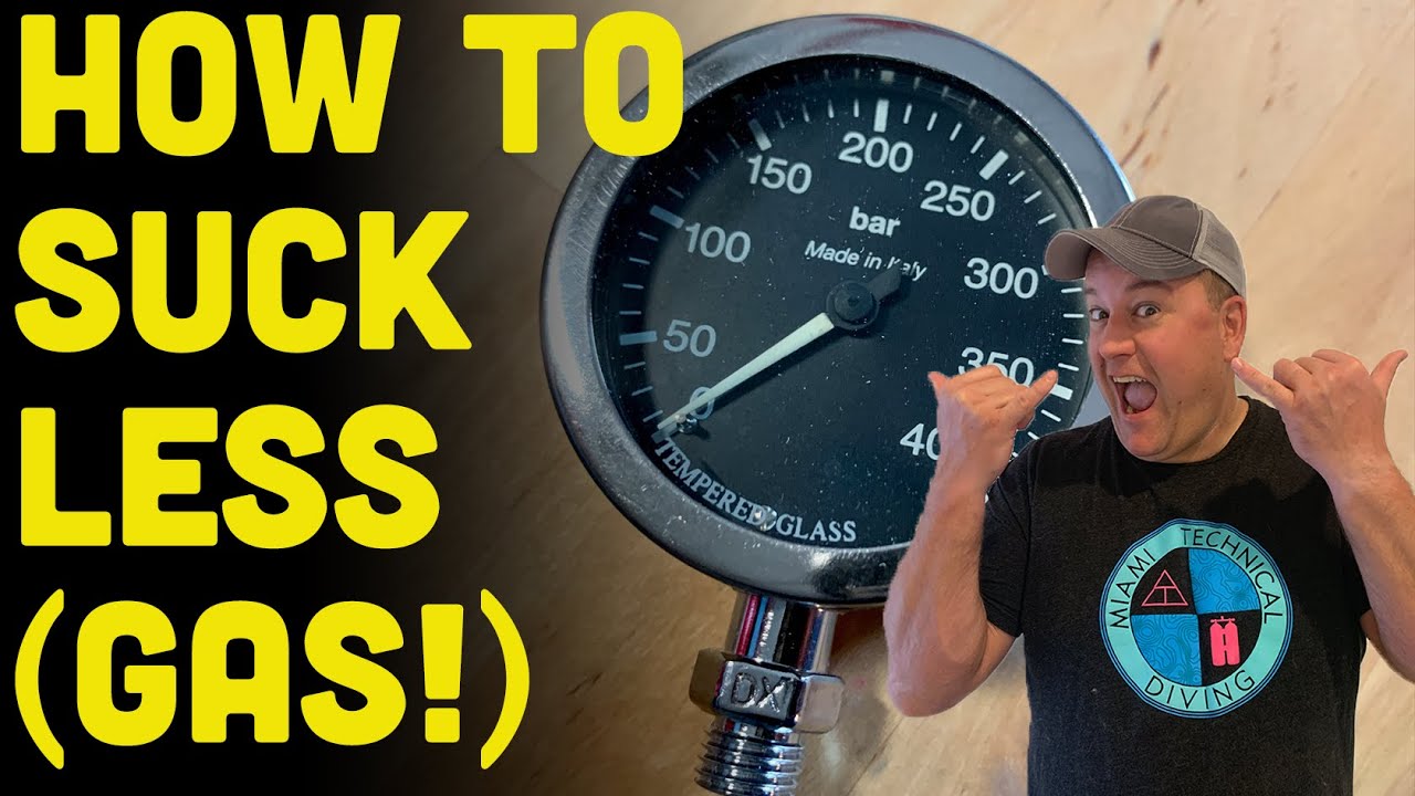 5 Ways To Use Less Gas When Scuba Diving