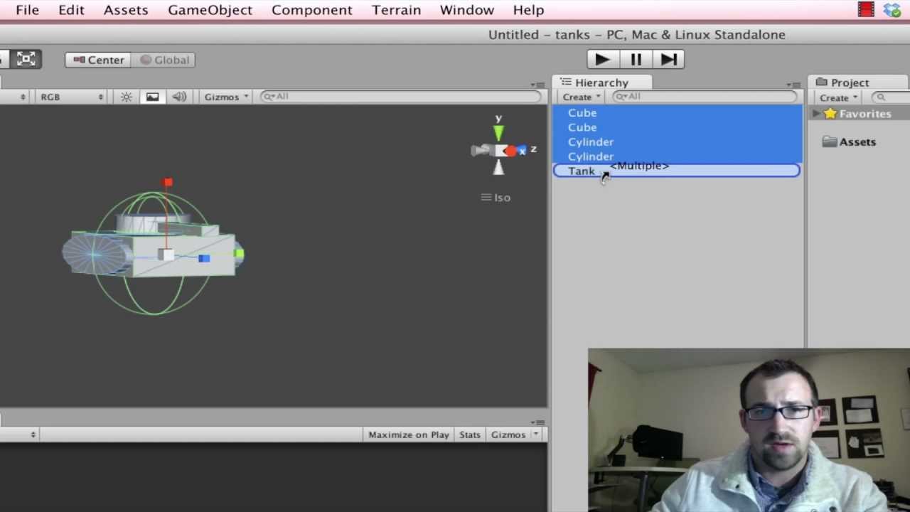 Intro to Unity: Unity 3D Tutorial (Part 1)