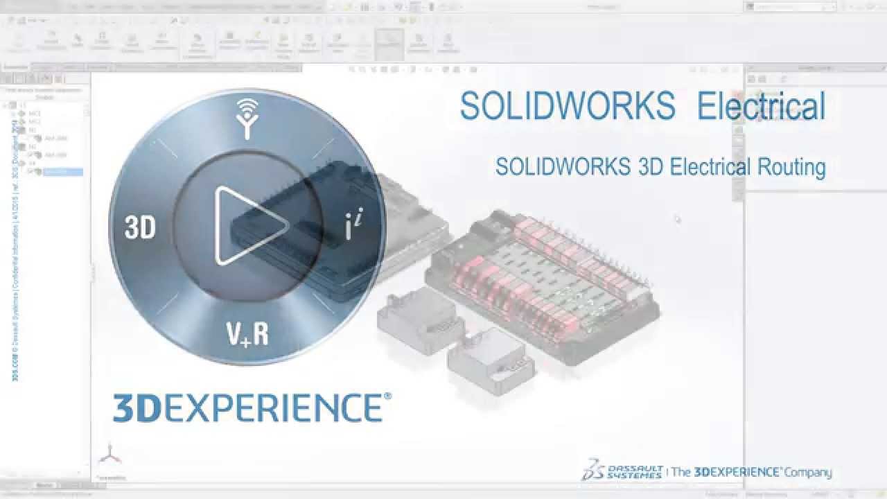 Introduction to SOLIDWORKS Electrical 3D Routing