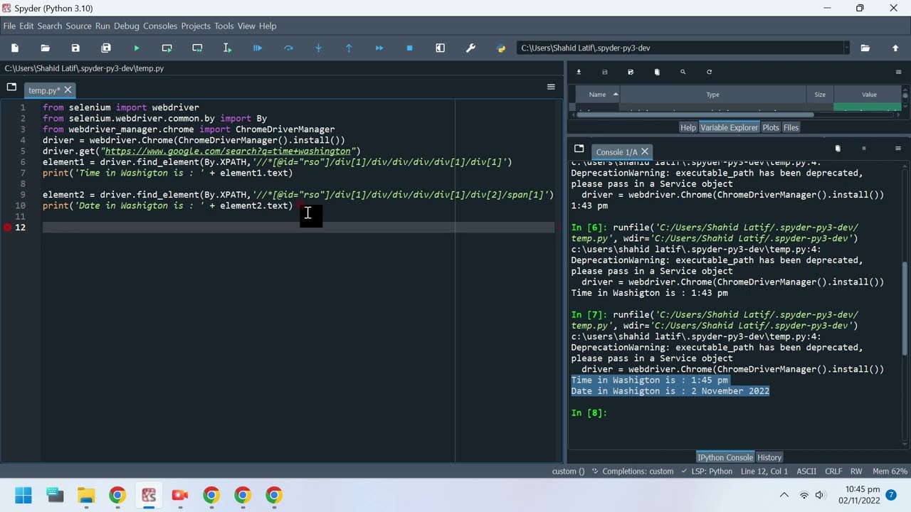 Python: Data Scraping from web using Selenium, WebDriver and XPath (Tutorial)