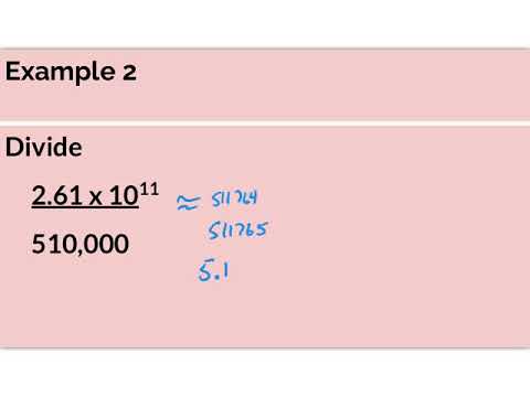 Lesson 1085-Multiply and Divide in Scientific Notation