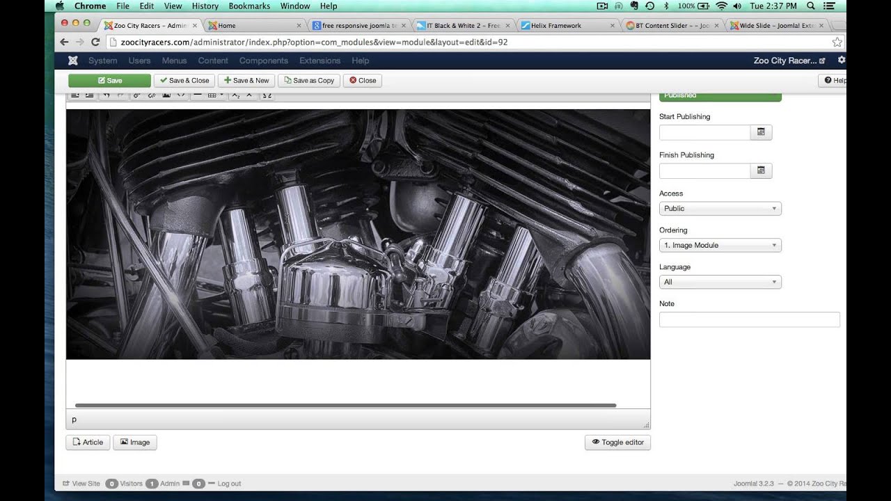 Joomla 3 Tutorial - Part 6: Templates