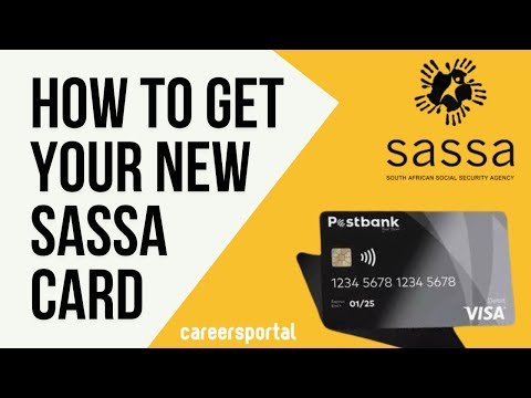 How To Get Your New Sassa Card | Careers Portal