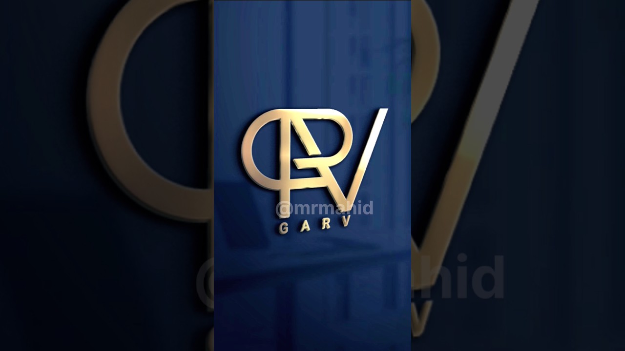 Garv mame creating to brand logo 😱🔥| name making to brand logo ♥️| #viral #tranding #shorts #logo