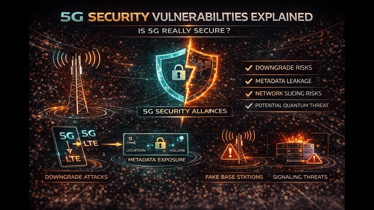 5G Security Vulnerabilities Explained – Is 5G Really Secure?