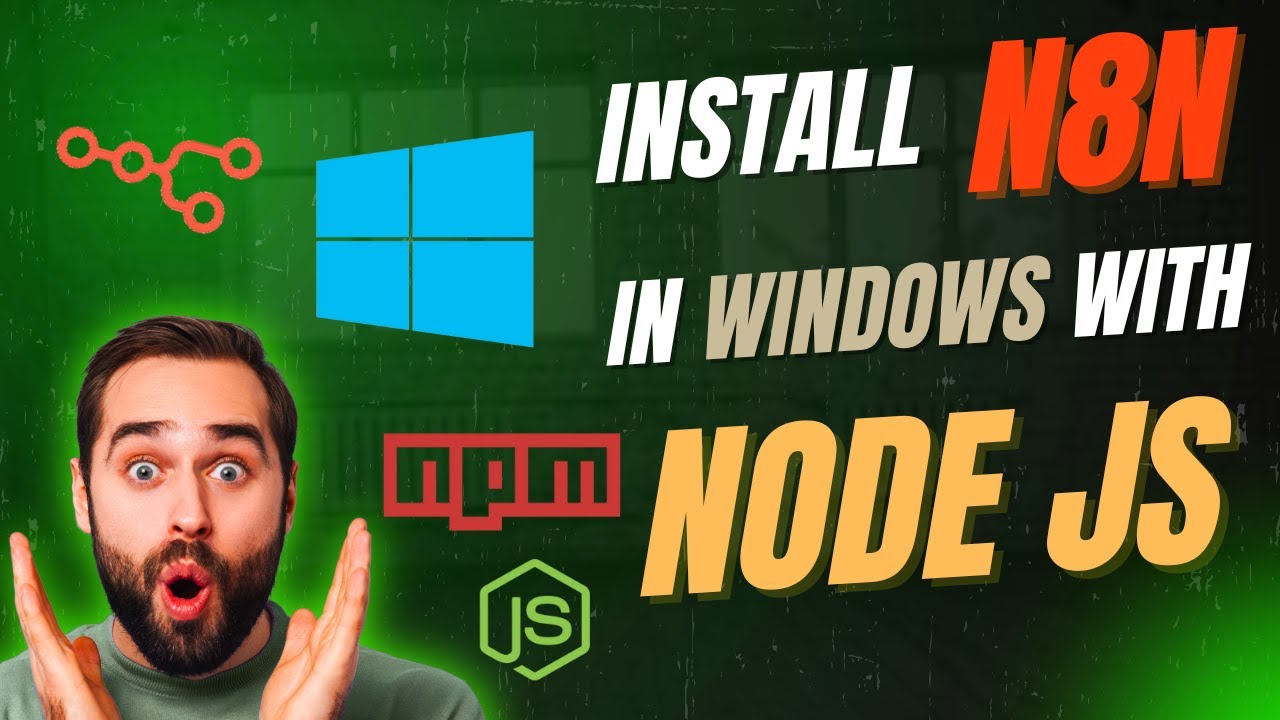 Install n8n in Windows with Node Js (no Docker)