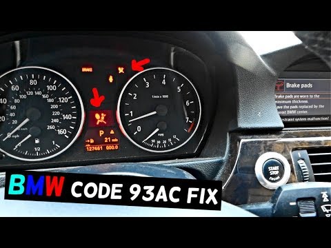 BMW E90 CODE 93AC SIDE AIRBAG. E91 E92 E93 CODE 93 AC