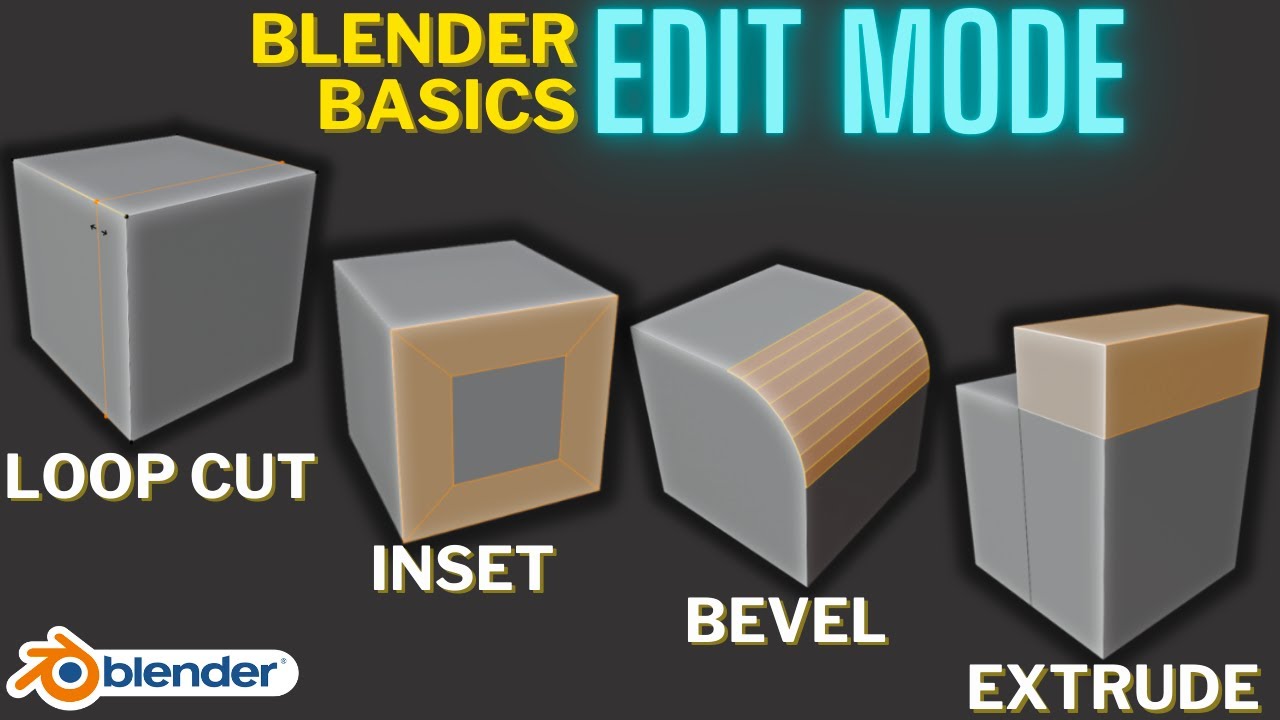 Mastering BLENDER BASICS Made Easy - Edit Mode