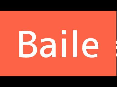 How to say Dance in Spanish