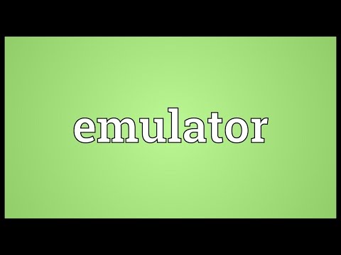 Emulator Meaning