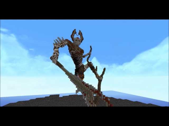 Aztec skeleton - the undead warrior [3d Art] Minecraft Map