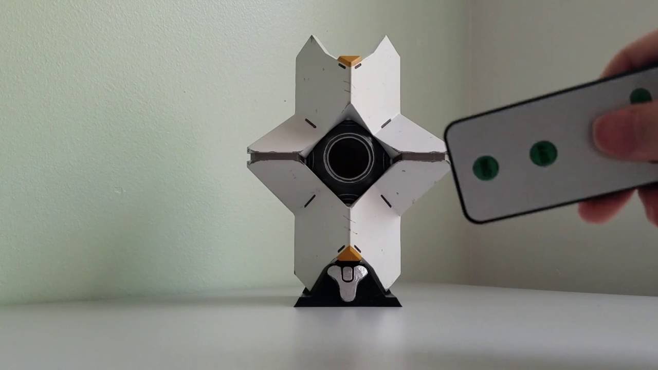 Destiny Iron Shell! 3D Printed Replica with Remote