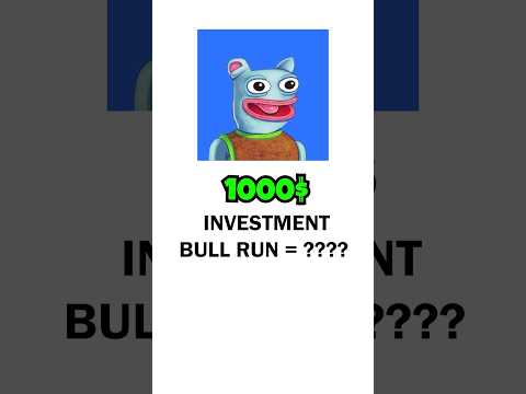 How Much 1000$ In Brett  Will be Worth In The #BullRun? #Brett #Memecoins  #altseason
