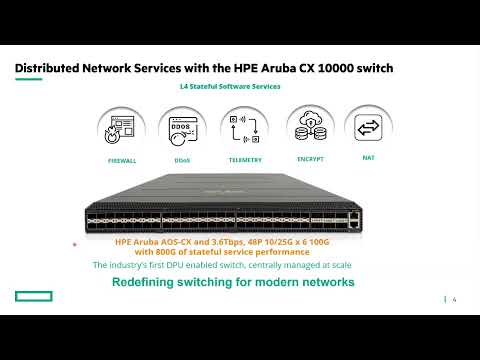 HPE Aruba Networking CX 10000 Campus Networking Use Cases