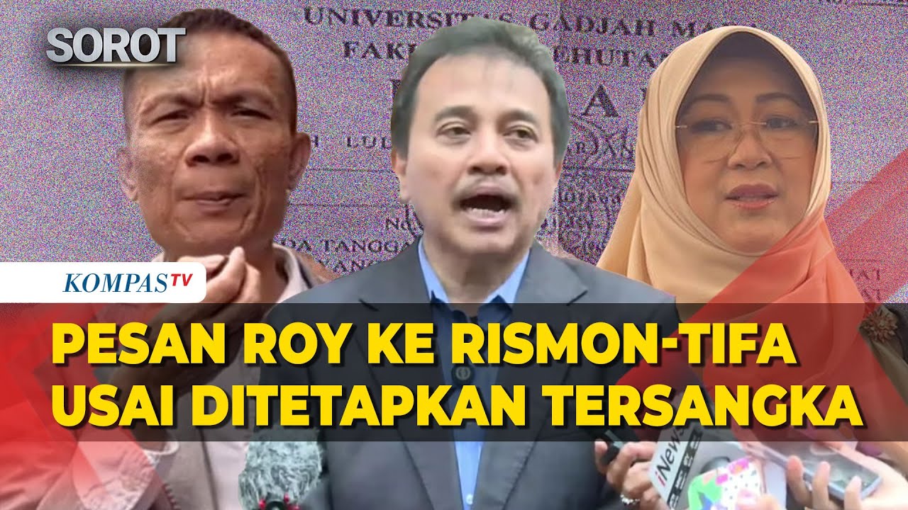 Pesan Roy Suryo ke Rismon-Dokter Tifa usai Ditetapkan Tersangka Kasus Tudingan Ijazah Palsu Jokowi