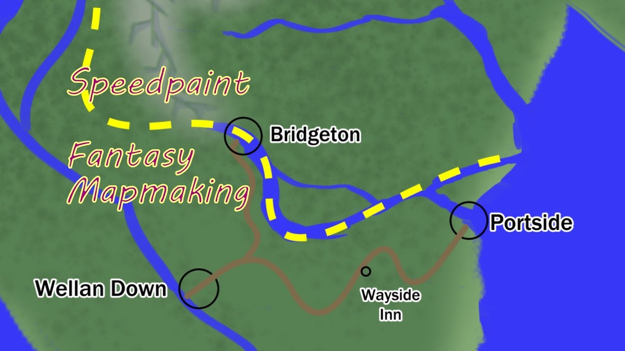 Speedpaint: Fantasy Mapmaking