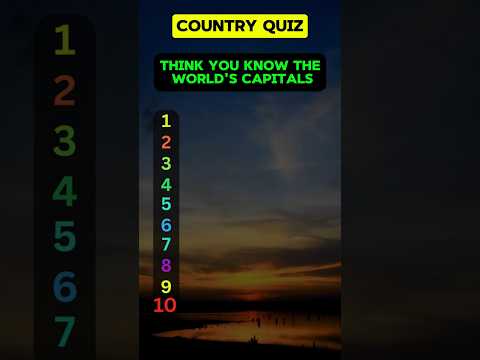 Geography Quiz Game #quiztime #geographyquiz #quiz #gk