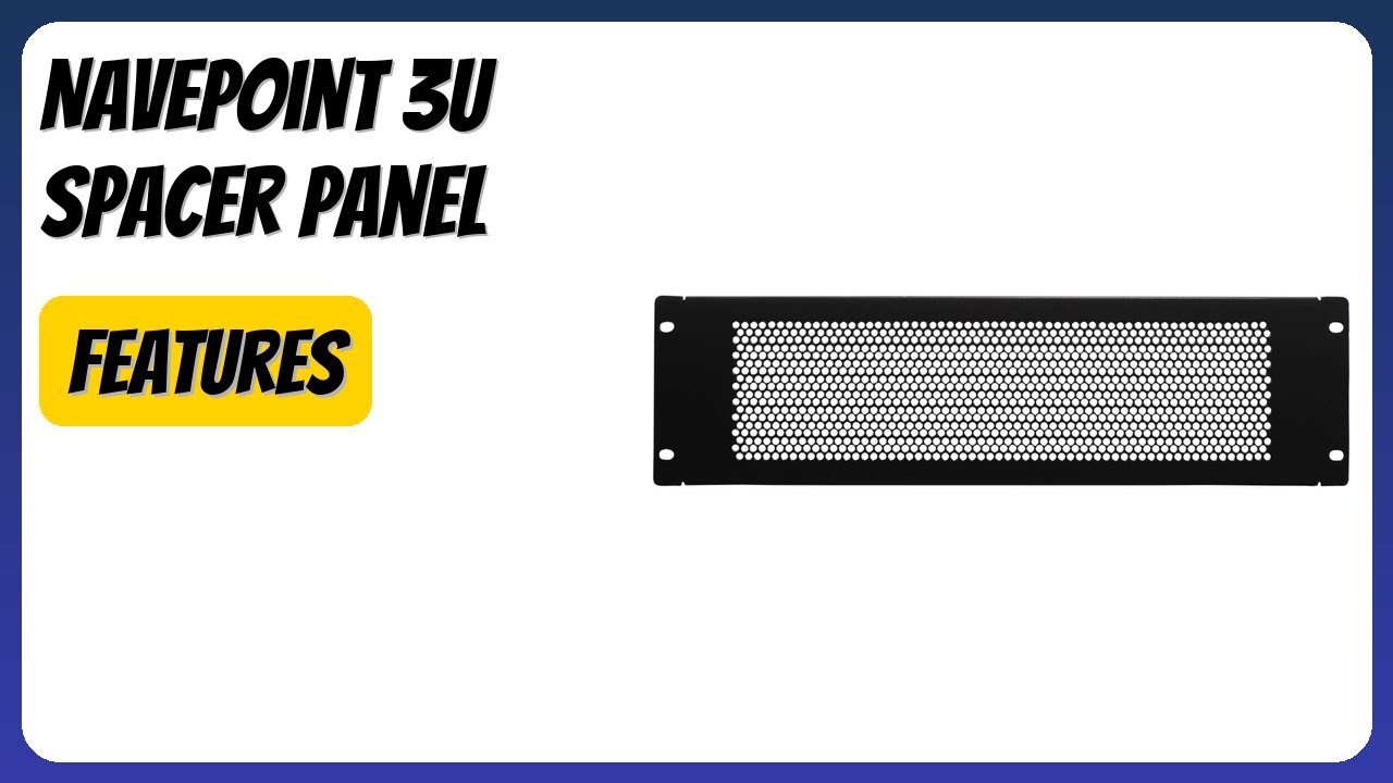 REVIEW (2026): Navepoint 3U Spacer Panel. Features