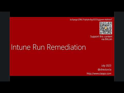 Run on demand PowerShell scripts from Intune – CIAOPS