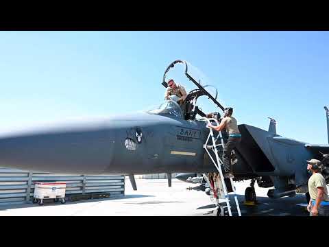 332 AEW (Air Expeditionary Wing) Demonstrates Expedient Combat Operations With F-15E Strike Eagles
