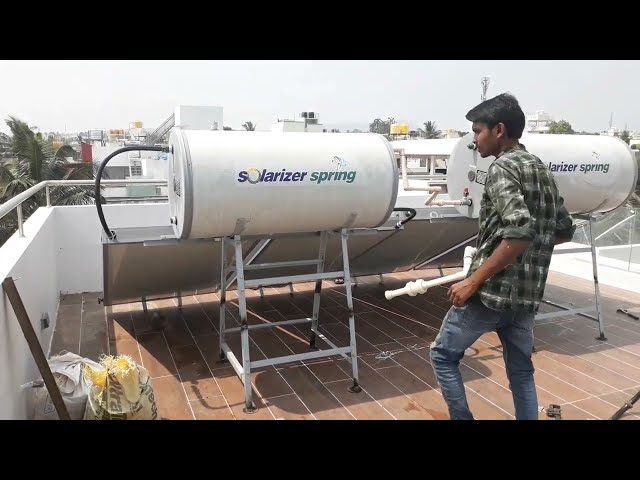 SOLAR WATER HEATING SYSTEM - Solarizer Spring PR Solar Water Heater ...