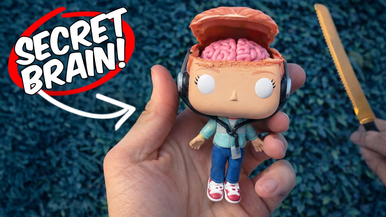 Secret Brain inside STRANGER THINGS Funkopops?!