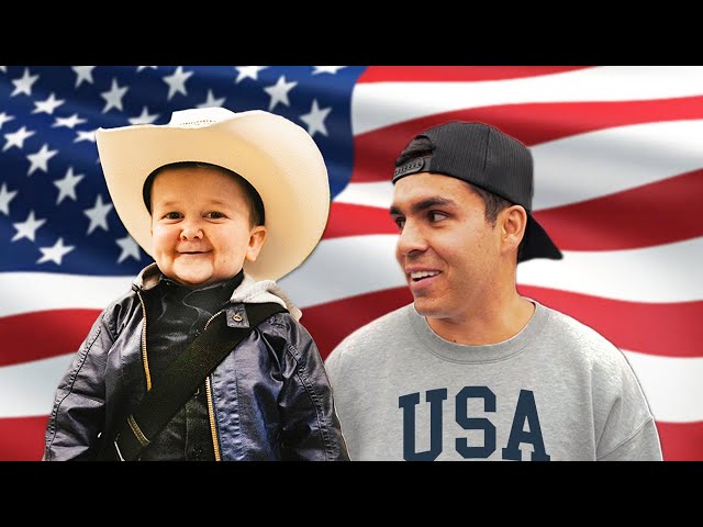 Watch: Hasbulla hilariously sneaks up on Dana White before being shown ...