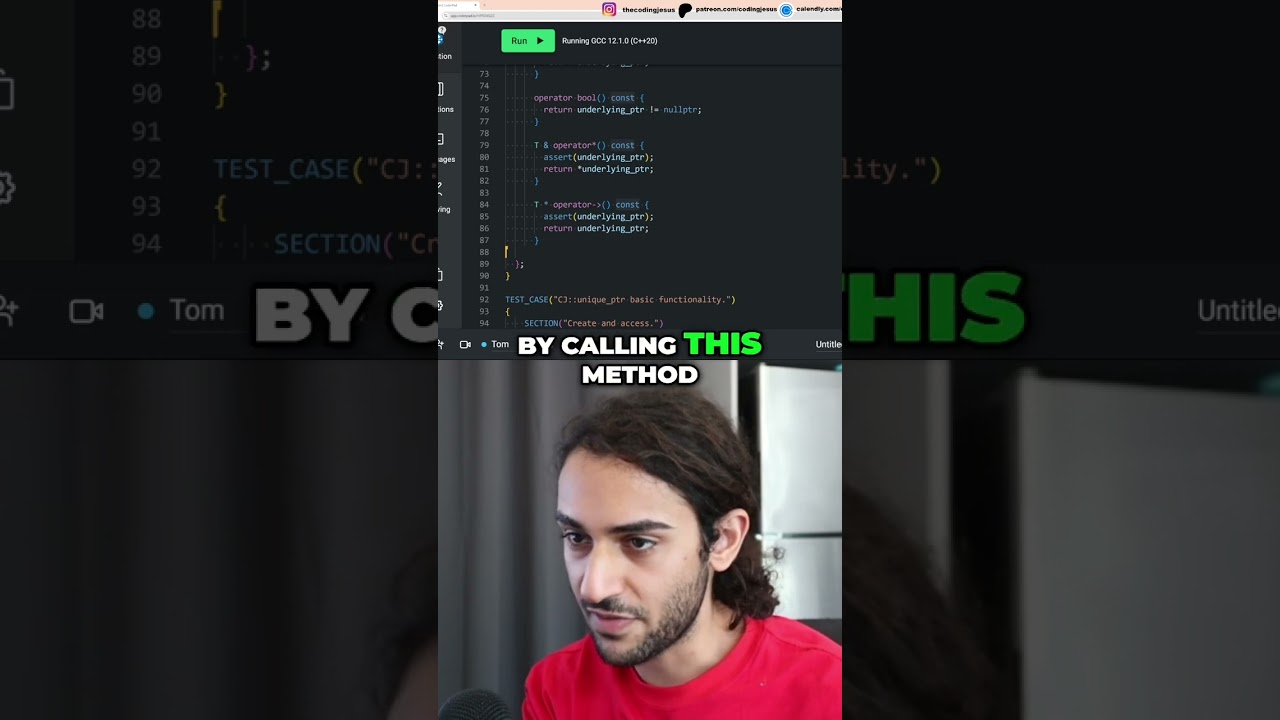 const methods explained