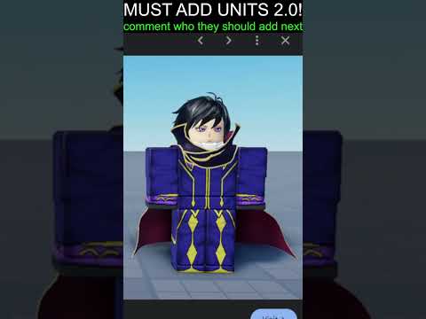 Units Anime Last Stand Must Add!