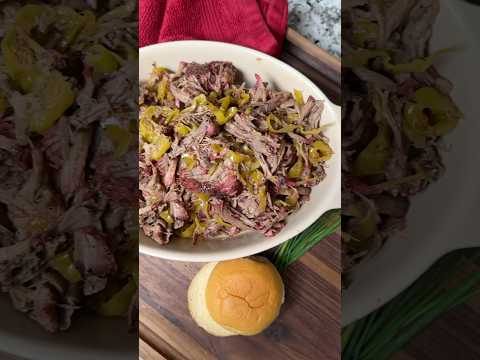 Dinner for $25 with this Smoked Mississippi Pot Roast #recipe #bbq #potroast