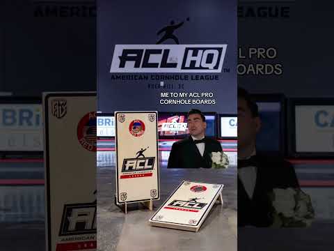 There’s nothing like the ACL Pro cornhole boards. Grab them at. 🛒: shop.iplayacl.com