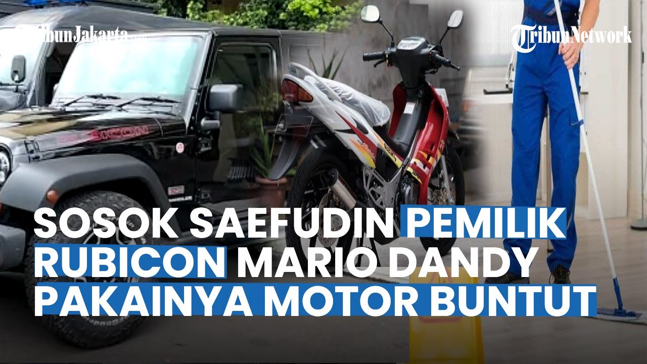 Pemilik Rubicon Mario Dandy Atas Nama Saefudin, yang Sehari hari Pakai ...