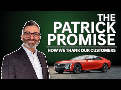 The Patrick Promise | OUR WAY OF SAYING THANKS! | Patrick Cadillac | Schaumburg, IL