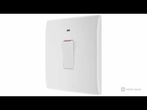 20A Double Pole Switch With Indicator for Air Conditioner