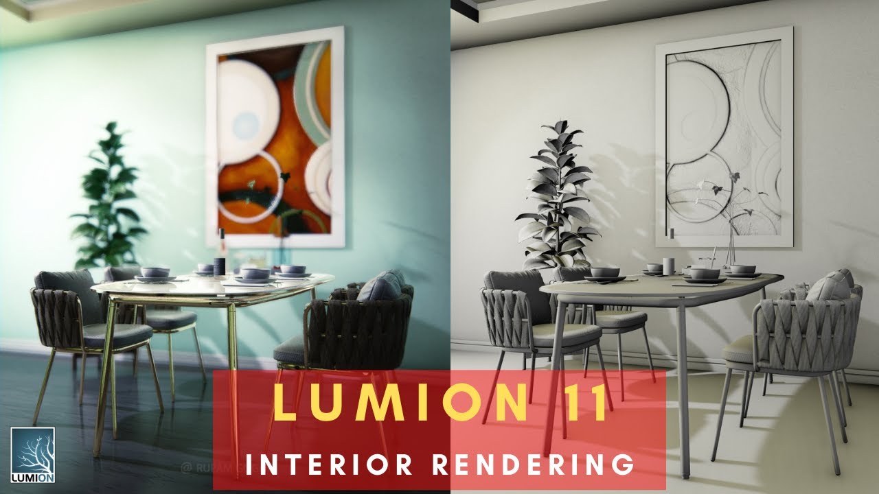 How To Create a REALISTIC Interior Render | Lumion 11 Rendering Tutorial