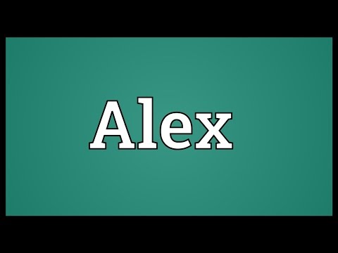 Alex Meaning