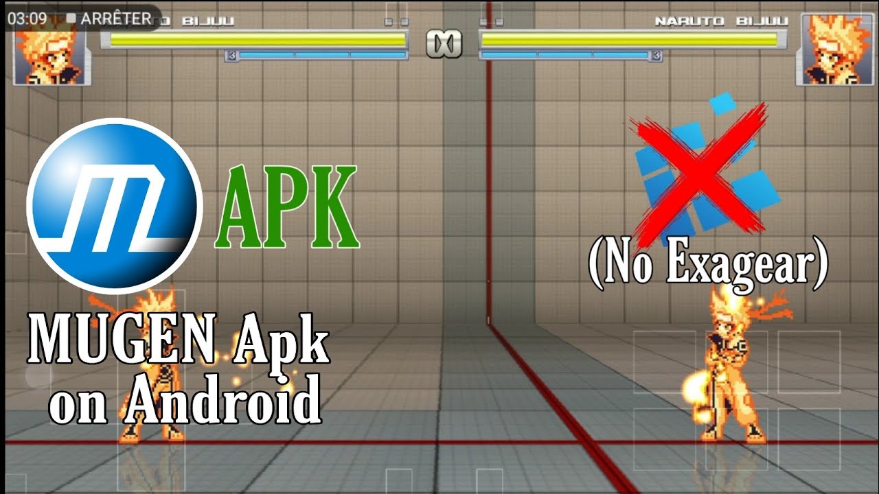 Play MUGEN on Android ! Tutorial. NEW APK [No Exagear]