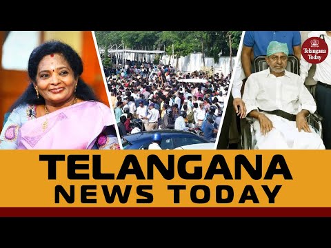 Telangana News Today: Governor Tamilisai On Congress' Commitments, KCR Discharge, Prajavani Program
