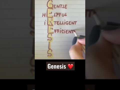 Meaning of the name GENESIS #meaning #name #genesis