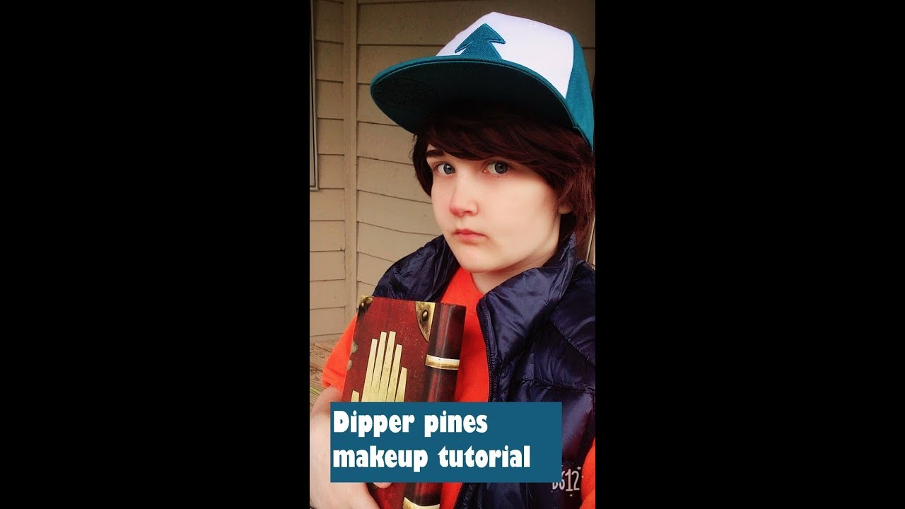 Dipper pines | Makeup tutorial | Minicosplay