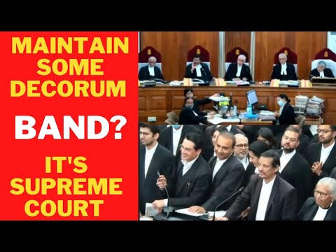 Maintain some decorum it's supreme court #law #advocate #legal